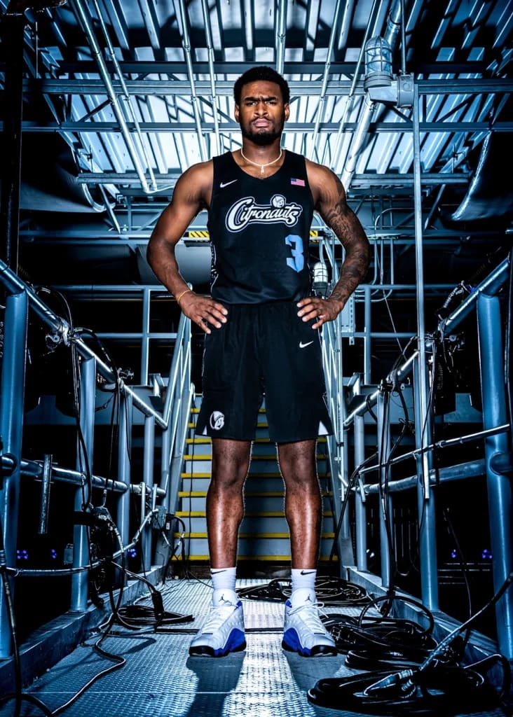 “Space U.” goes blue: UCF unveils 2026 Space Game basketball uniforms