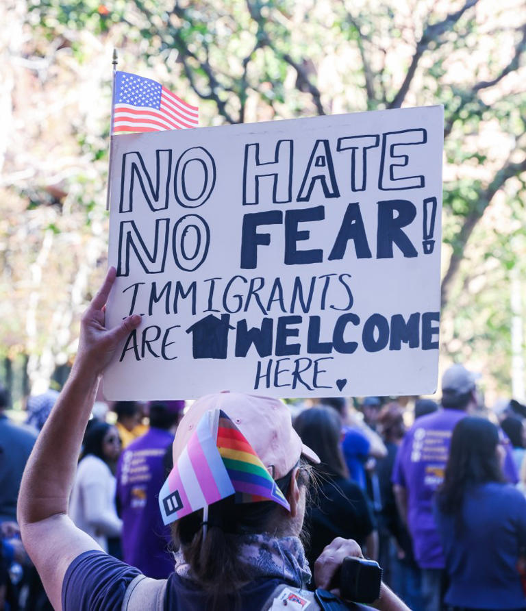 County supervisor joins protest against ICE violence