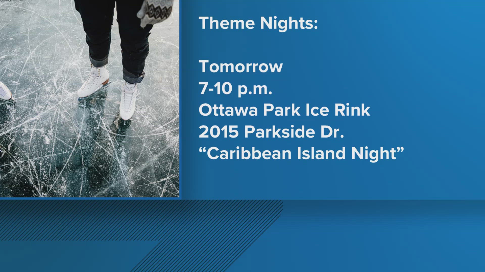 Ottawa Park Ice Rink hosting family-friendly theme nights including ...