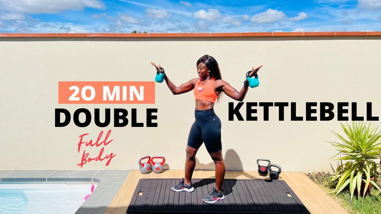 20-Min Full Body Double Kettlebell Workout Beginners to Advanced
