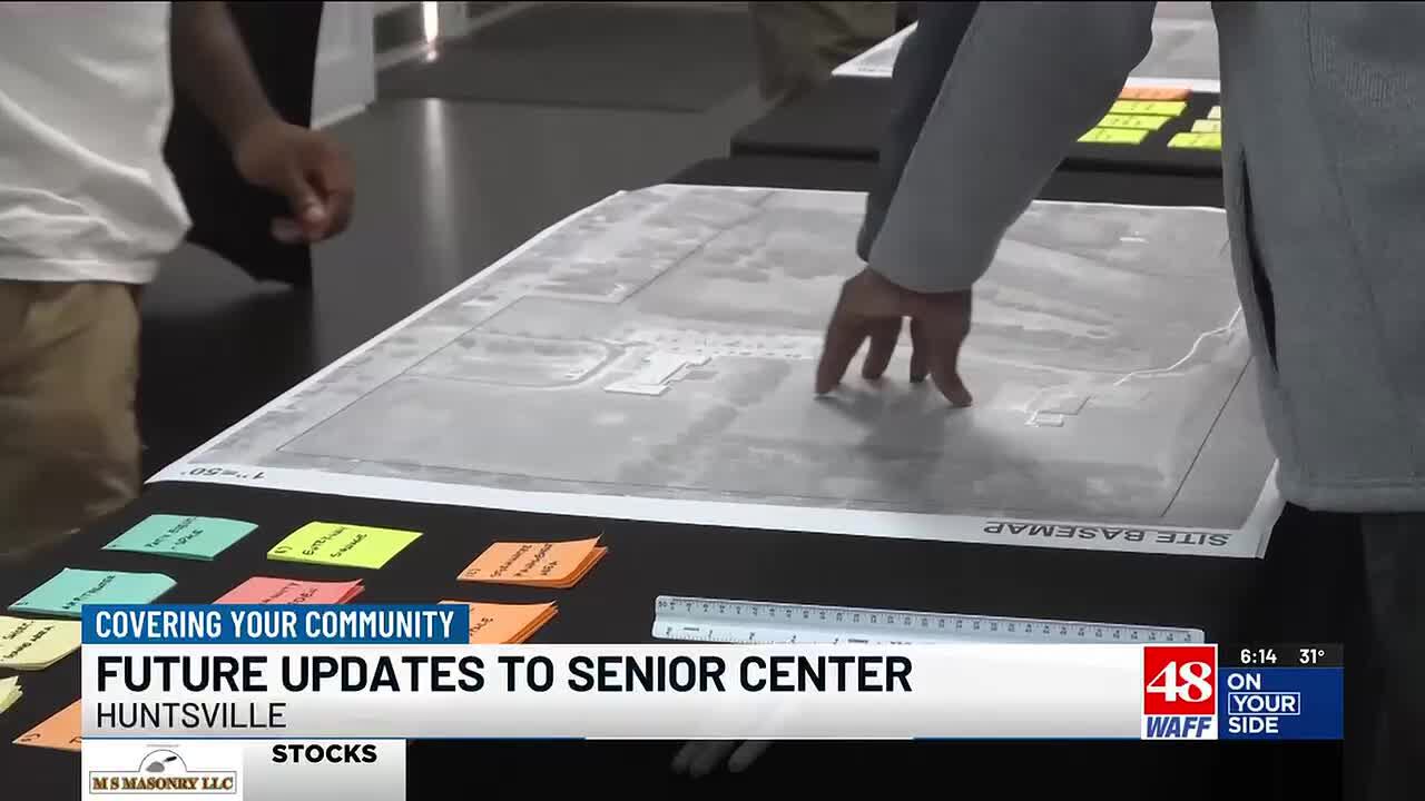 Huntsville community shapes future of senior center