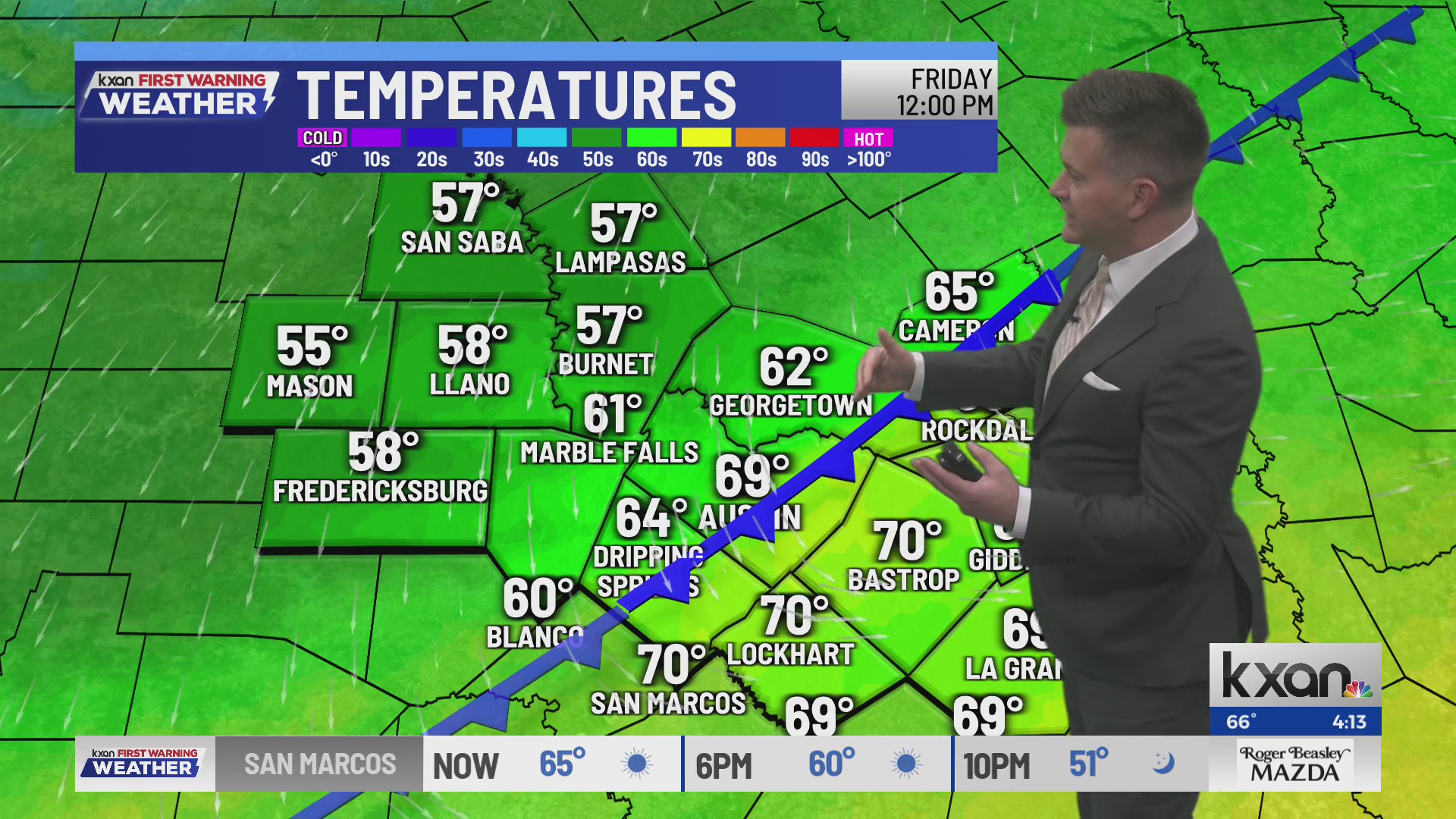 Cold front Friday brings a widespread freeze this weekend | KXAN ...