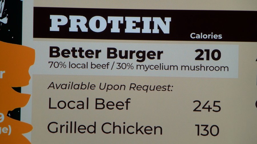UVM continues sustainability efforts one burger at a time