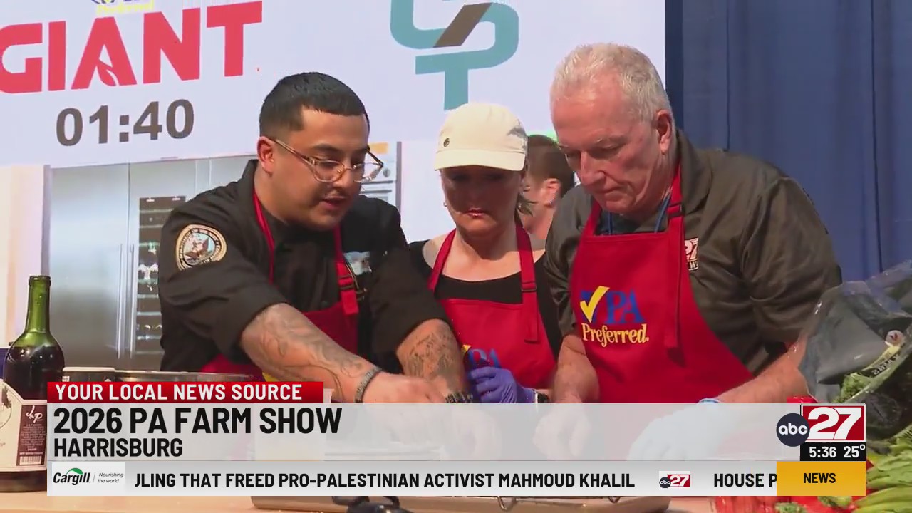 Army and Navy battle it out on the grill at Pennsylvania Farm Show