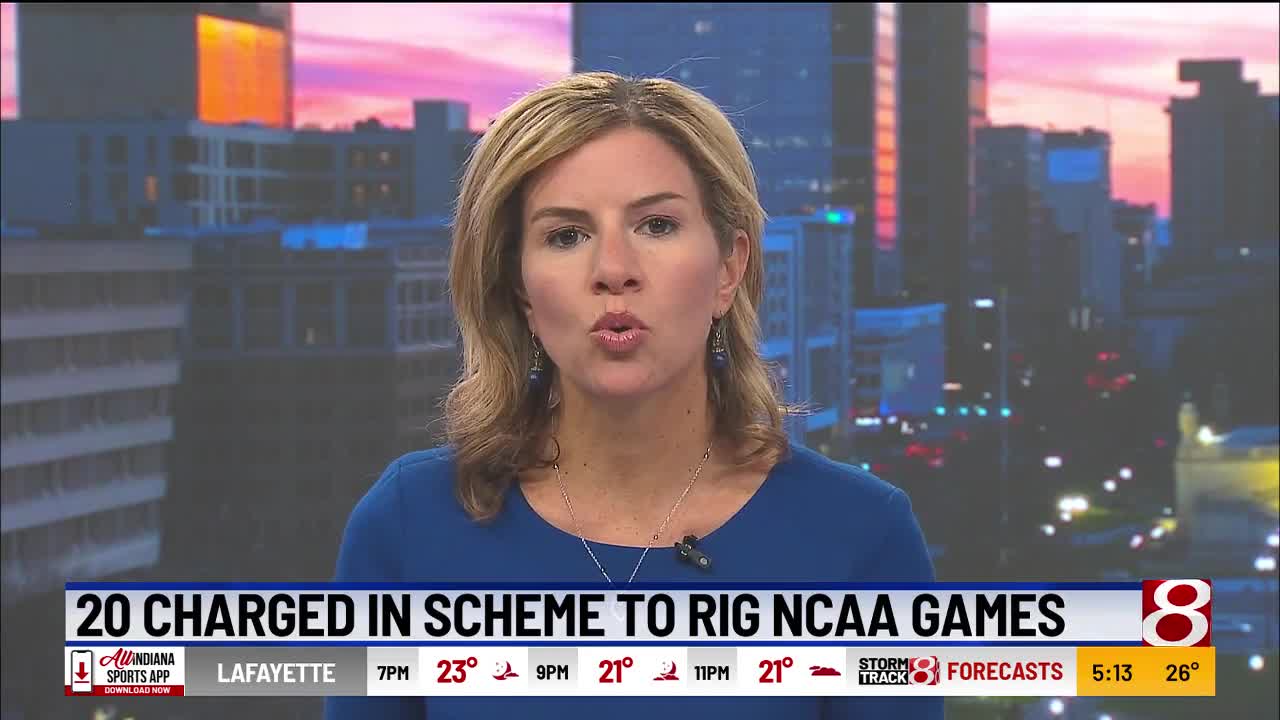 20 charged in scheme to rig NCAA games