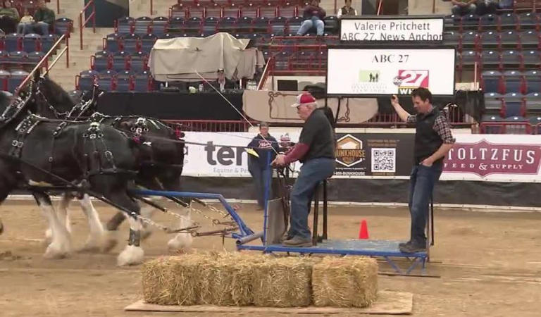 Abc27’s Eric and Valerie compete at Pennsylvania Farm Show