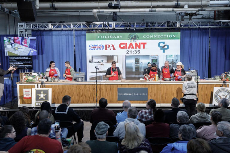 Army and Navy battle it out on the grill Pennsylvania Farm Show