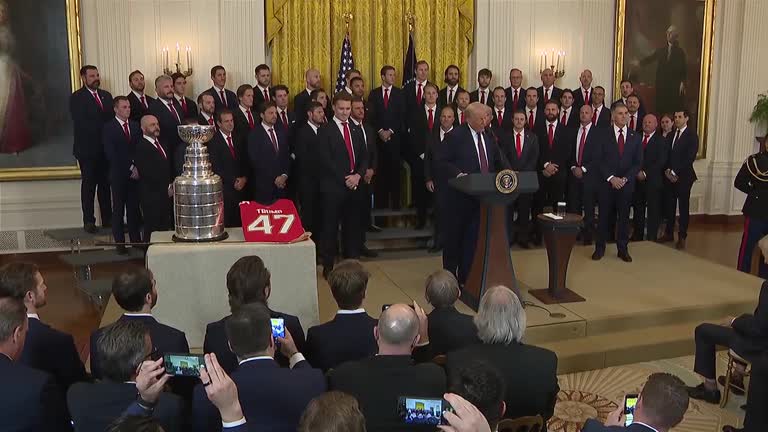 Stanley Cup champion Panthers don red ties for White House visit