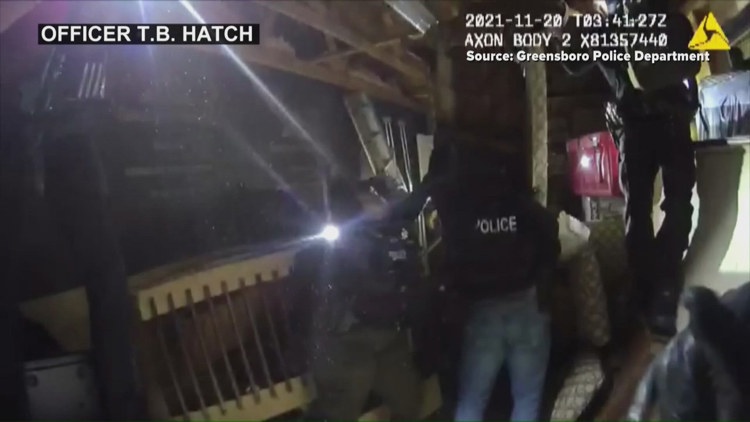 Jurors see bodycam footage, hear officer testimony in former Greensboro ...