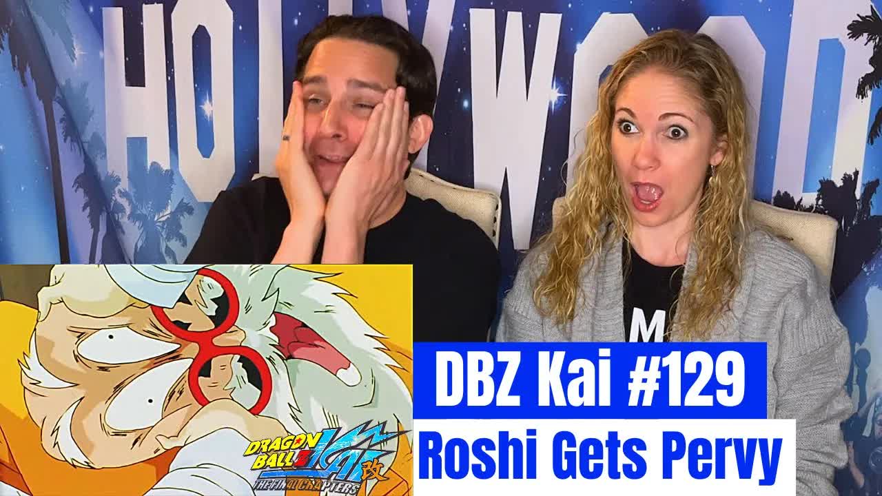 Dragon Ball Z Kai #129 reaction | Pervy Roshi to the rescue