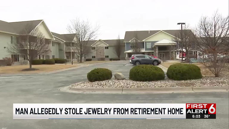 Man allegedly stole jewelry from Council Bluffs retirement home