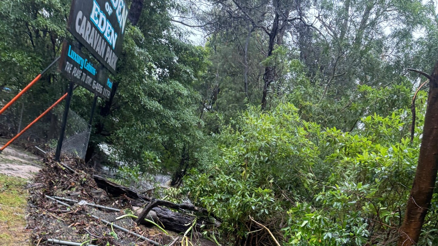 Campers told to reconsider travel as severe wet weather lashes NSW ...