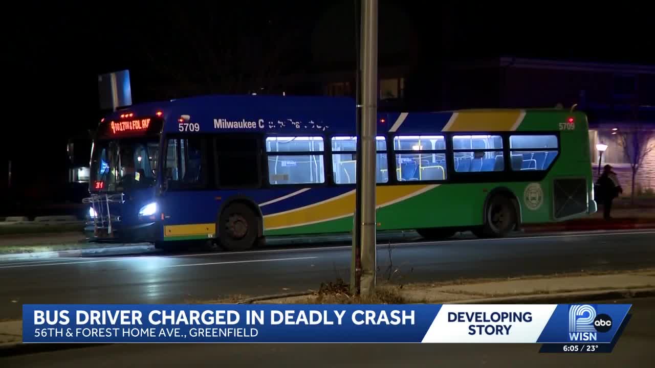 Milwaukee bus driver's BAC triple legal limit in fatal crash, criminal ...