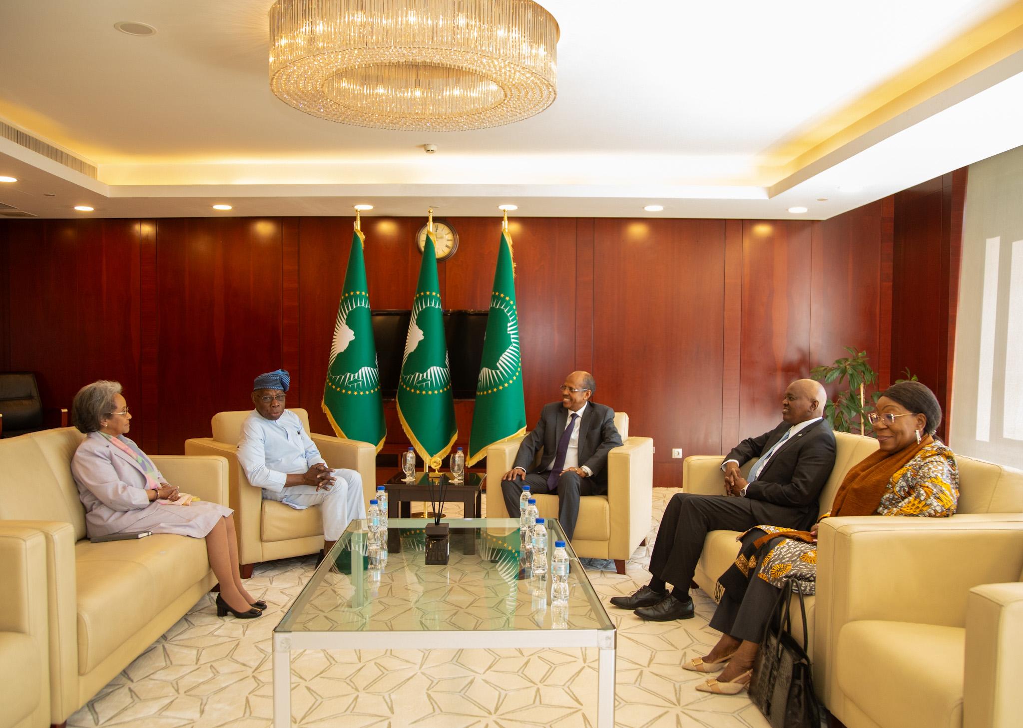 African Union receives AU-EAC-SADC panel of facilitators on Eastern DRC ...