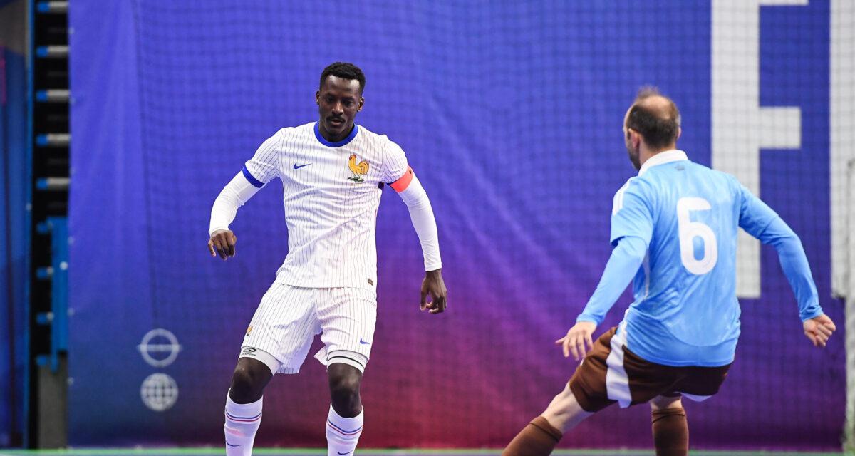 Équipe de France futsal : les Bleus accrochés par la Belgique