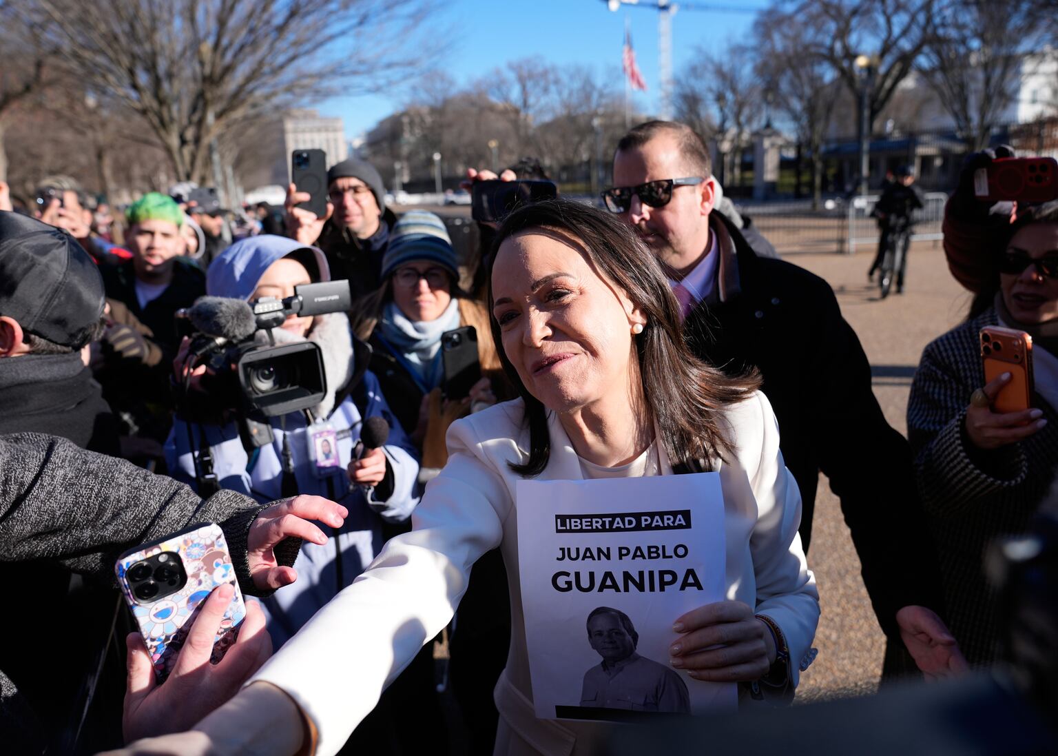 Venezuela’s Machado says she presented Nobel Peace Prize to Trump ...