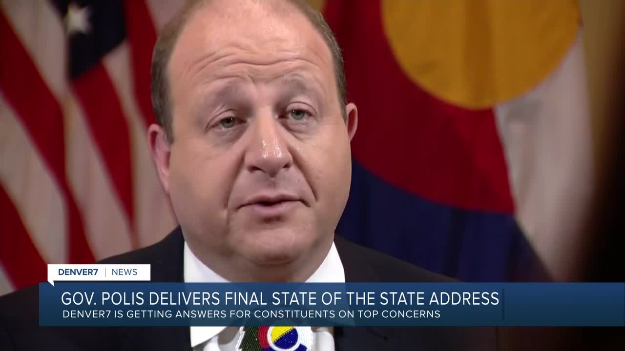 Colorado Gov. Polis delivers final State of the State address