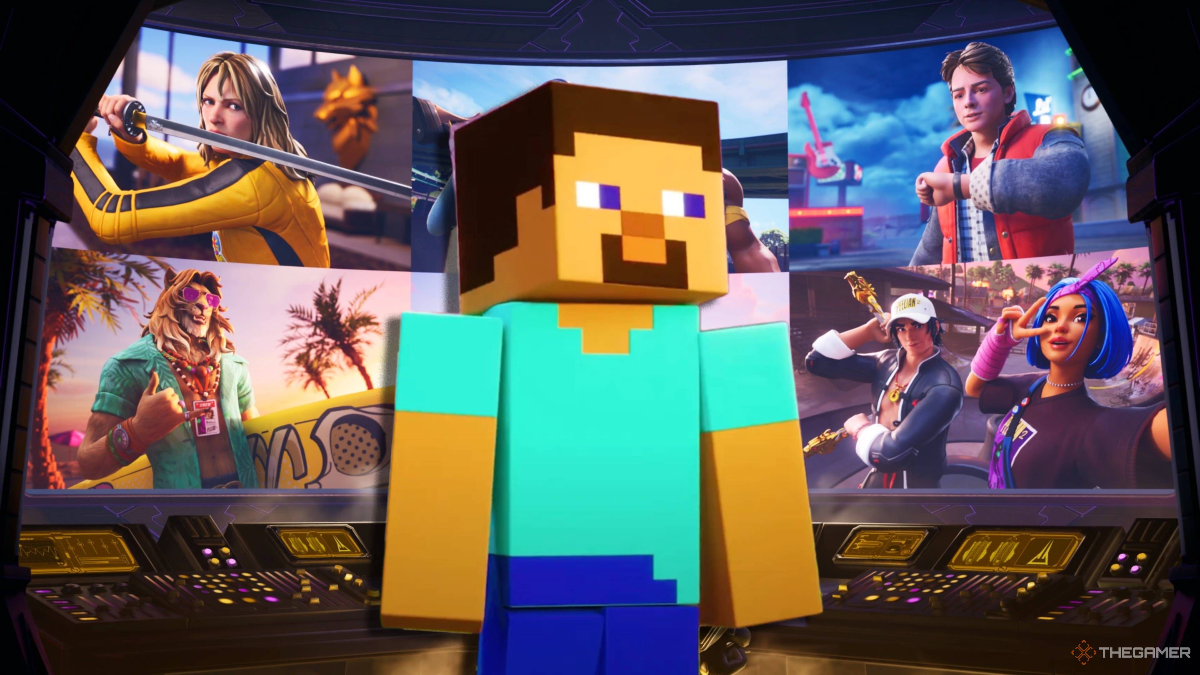 Minecraft might finally be coming to Fortnite according to the latest leaks