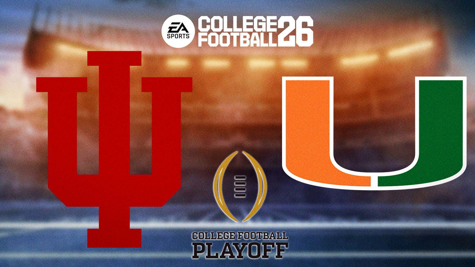 Miami vs. Indiana results according to College Football 26