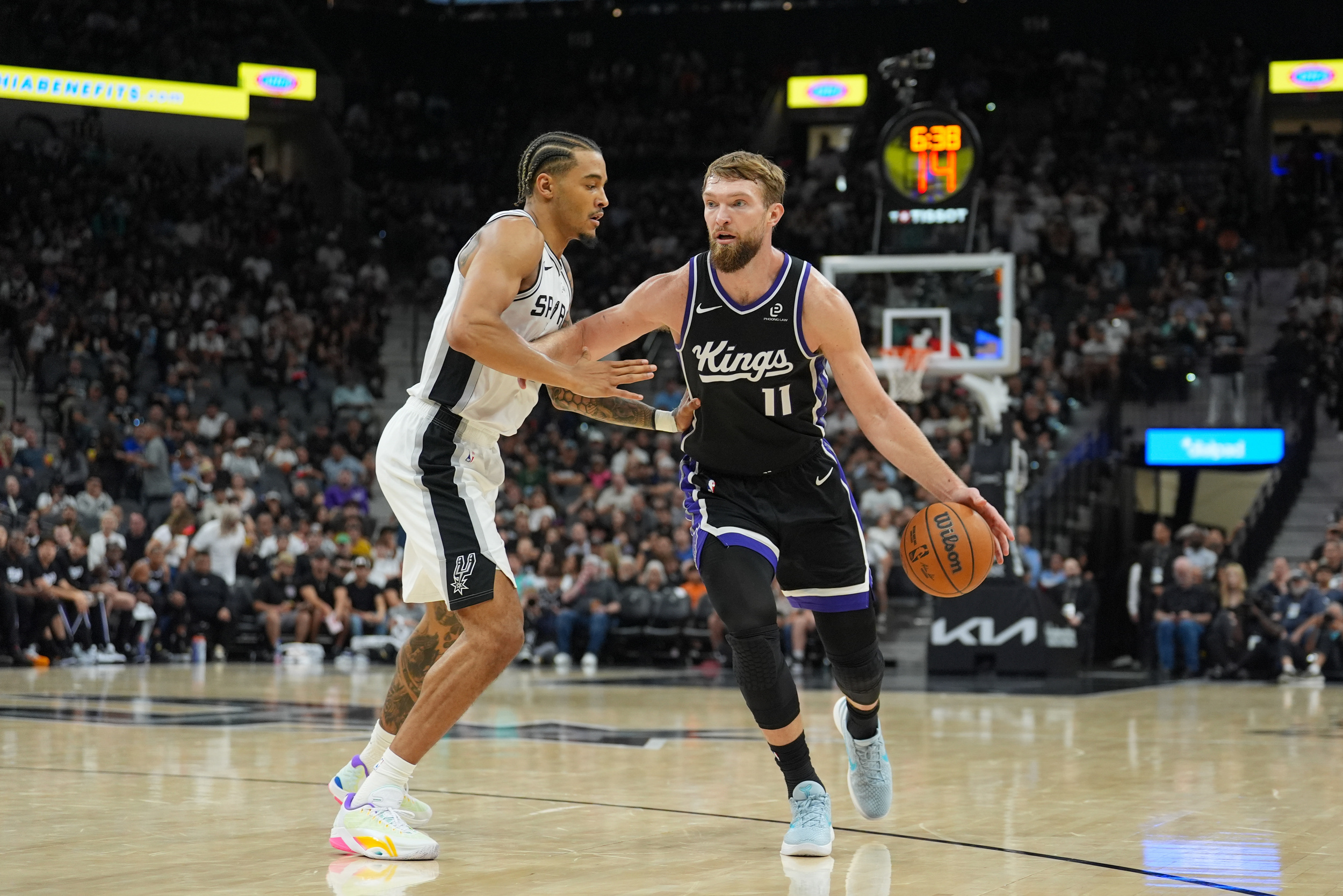 Domantas Sabonis (knee) could return Friday for Kings