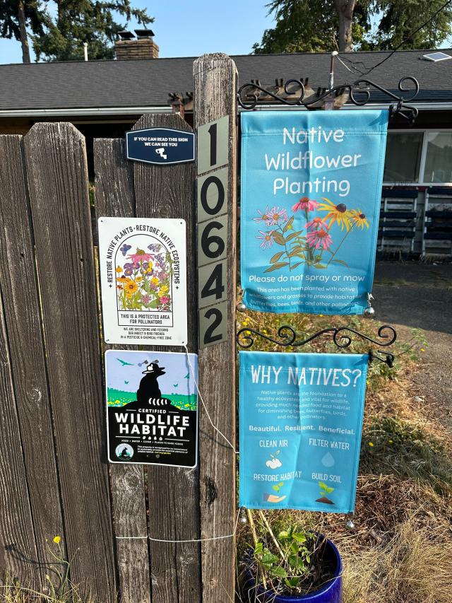 Homeowner comes up with clever yard signs to tell neighbors to mind ...