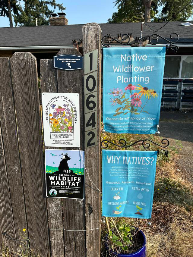 Homeowner comes up with clever yard signs to tell neighbors to mind ...