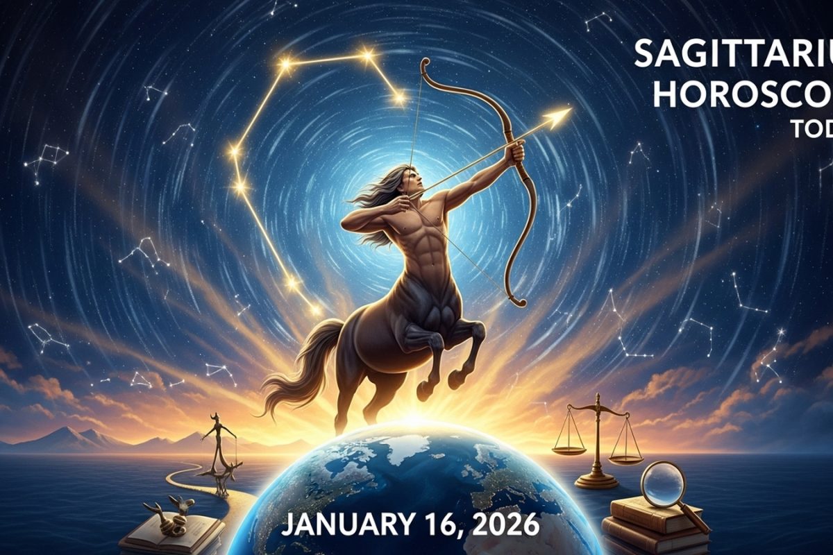 Sagittarius horoscope today, January 16, 2026