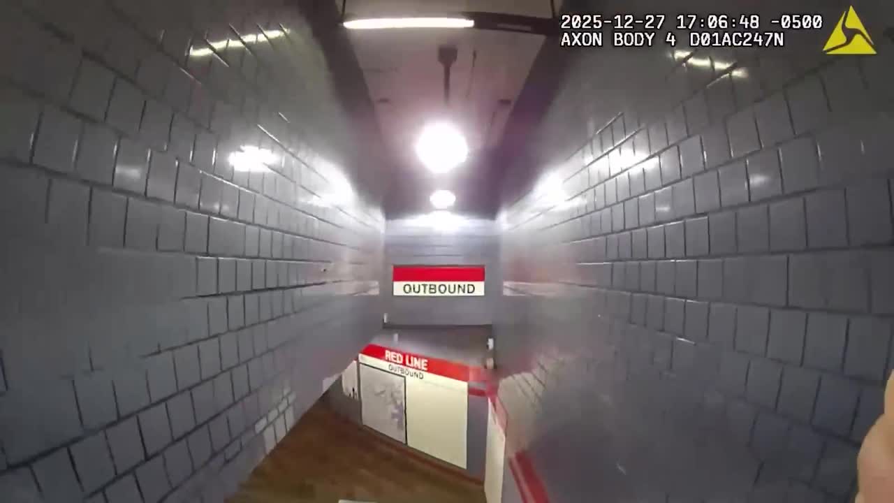 Cambridge officers rescue injured person from subway tracks