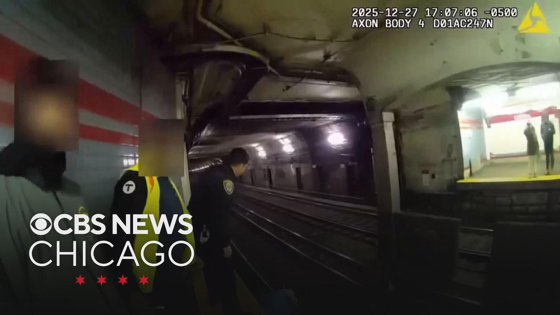 Police rescue man who fell on tracks in Cambridge, Massachusetts