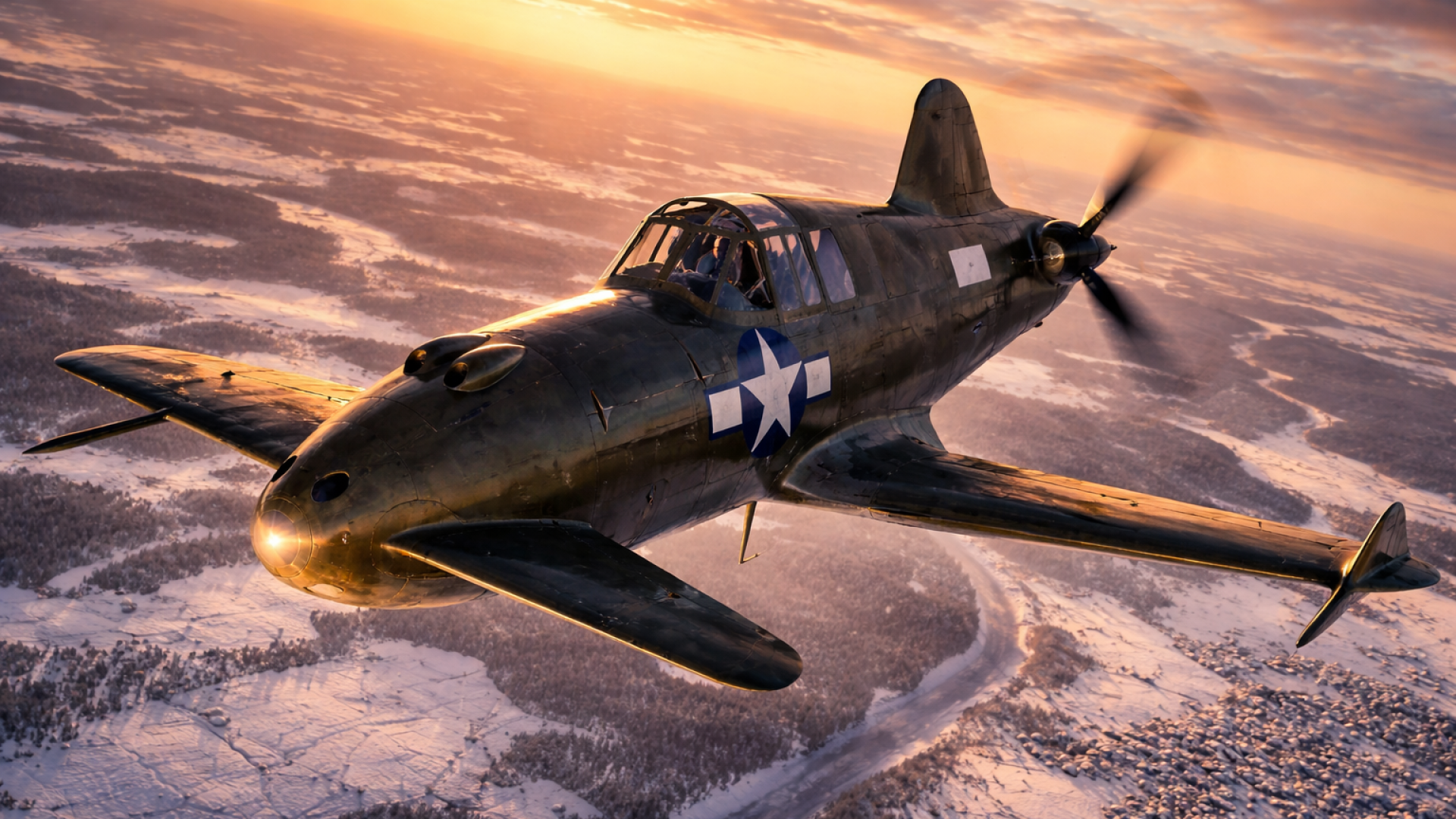 Curtiss-Wright XP-55 Ascender, America’s radical pusher fighter that ...