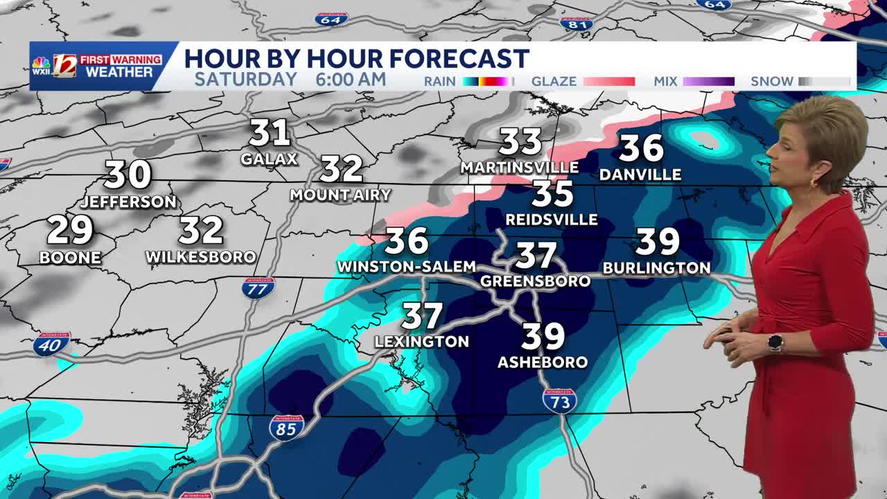 Arctic cold again Friday, our wintry weather chances into the weekend
