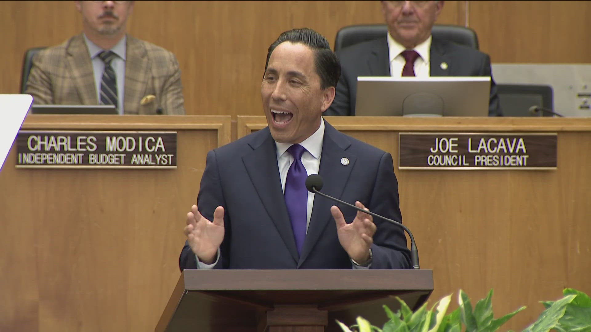 San Diego mayor spotlights 14% drop in homelessness and 6% crime ...