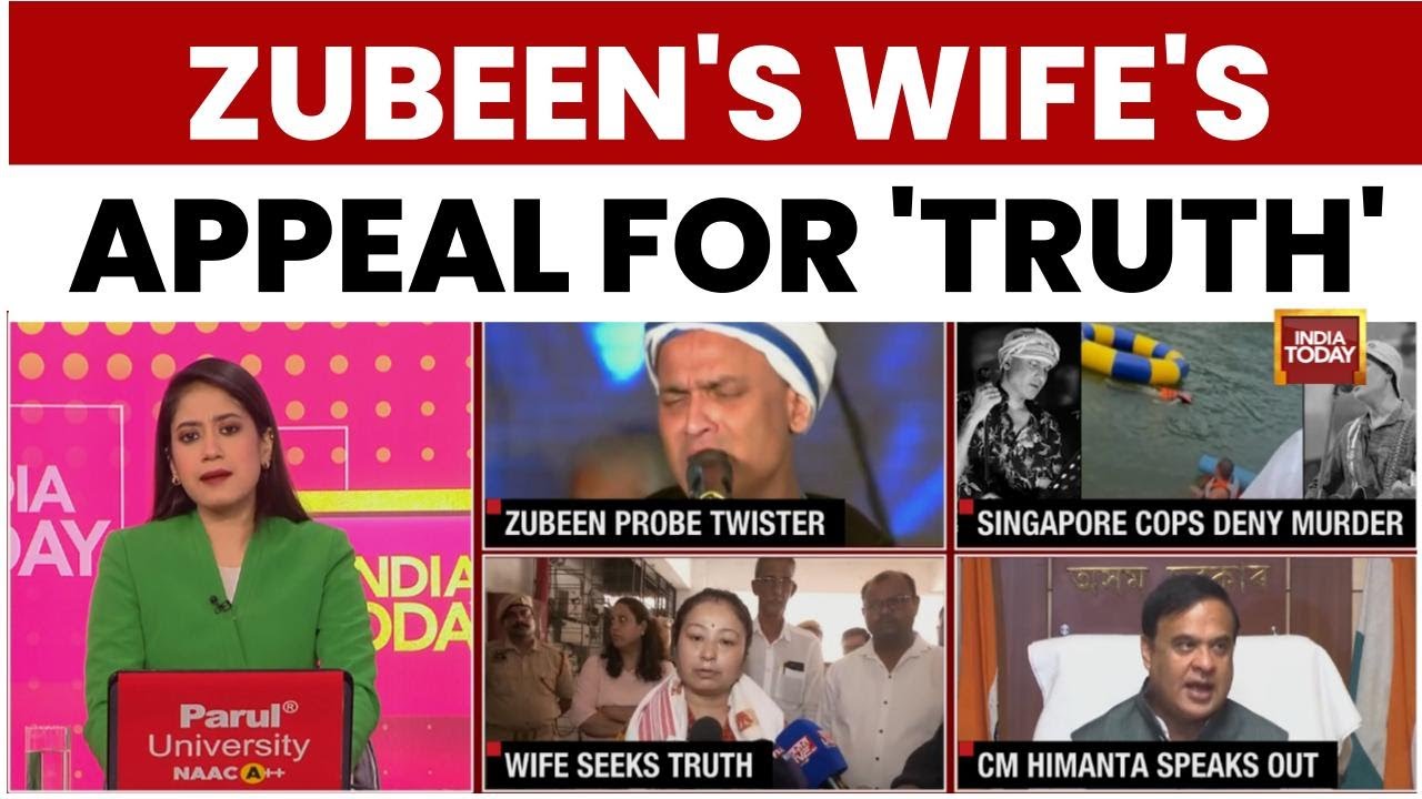 Zubeen Garg death case as Singapore Court hears matter: Wife's ...