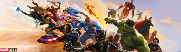 MCU art brings together 27 Marvel heroes for epic Avengers battle