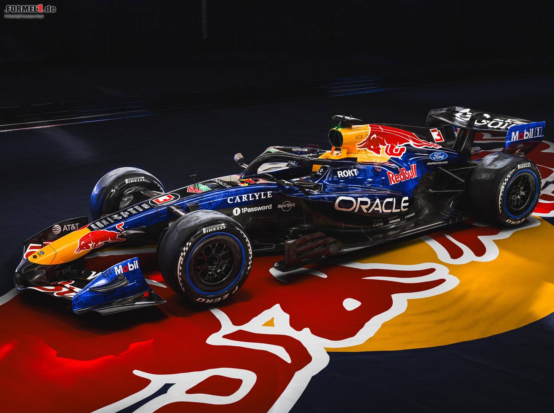 Jetzt in Hochglanz: So sieht der neue Red Bull für die Formel-1-Saison ...
