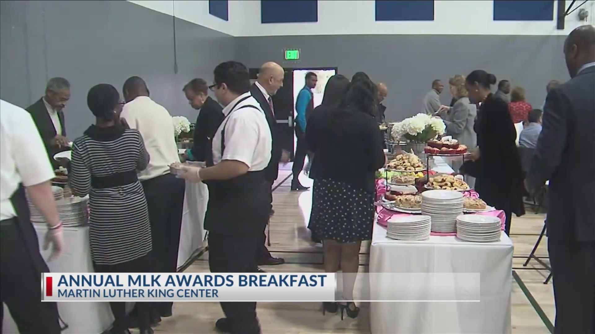 Annual MLK awards breakfast at the Martin Luther King Center