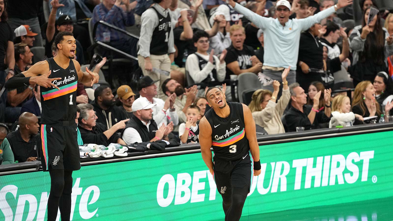 Why Spurs’ Keldon Johnson played role of Victor Wembanyama’s barber