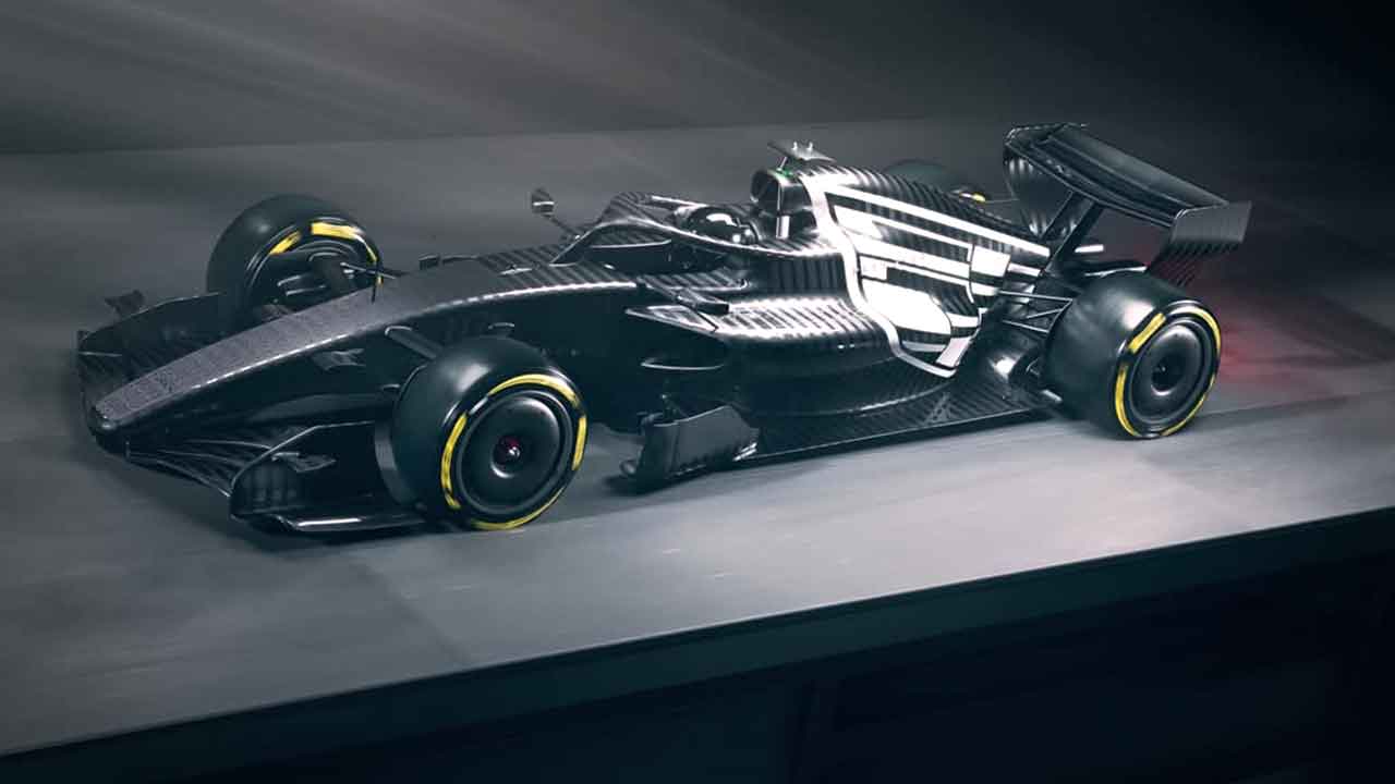 Cadillac unveils special livery for first Formula 1 test