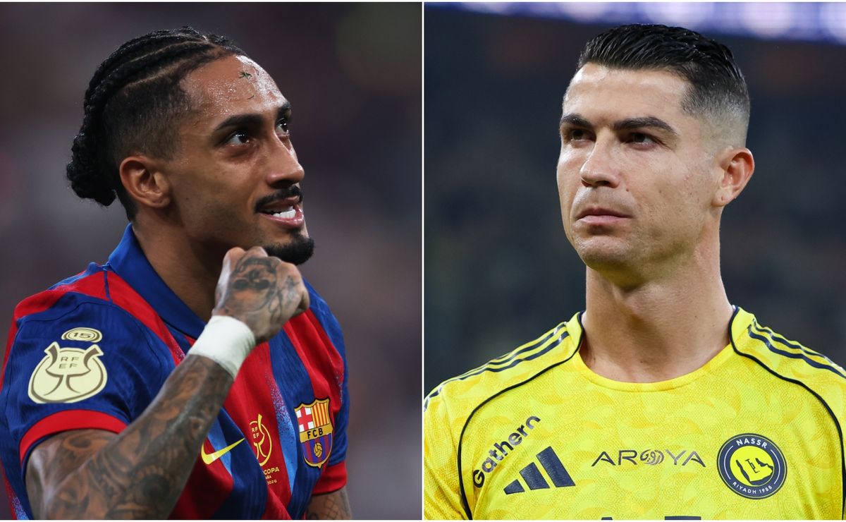 Raphinha matches Cristiano Ronaldo’s El Clásico win record faster as ...