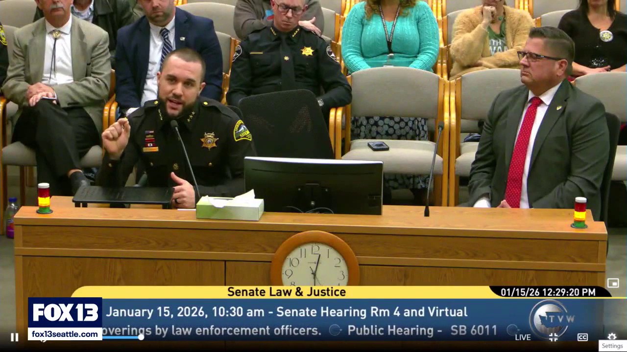 WA bill changing sheriff, officer eligibility draws debate