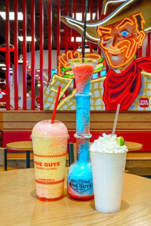 Five Guys goes big on the Las Vegas Strip