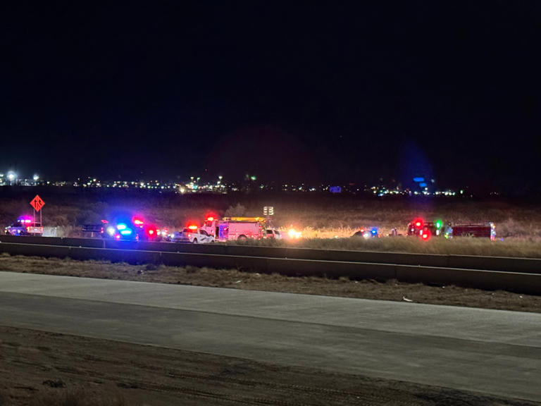 18-year-old drives vehicle off highway near Canyon