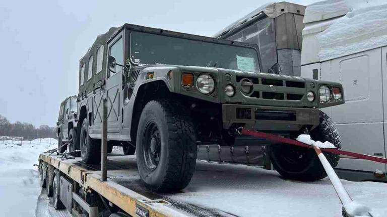 Japan sends Toyota HMV vehicles to Ukraine to boost military mobility
