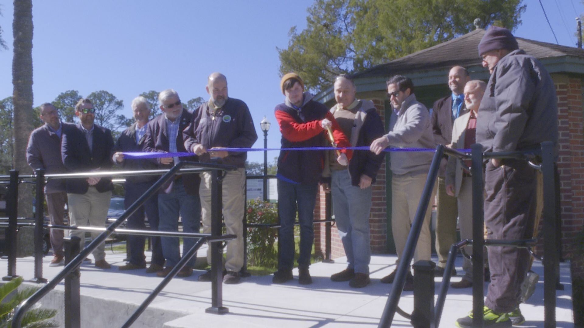 Henry Park ribbon cutting celebrates tourist tax-funded improvements