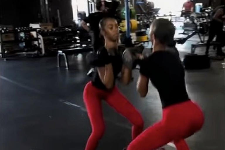 P Diddy's twins lift weights in the gym as they show off their workout ...