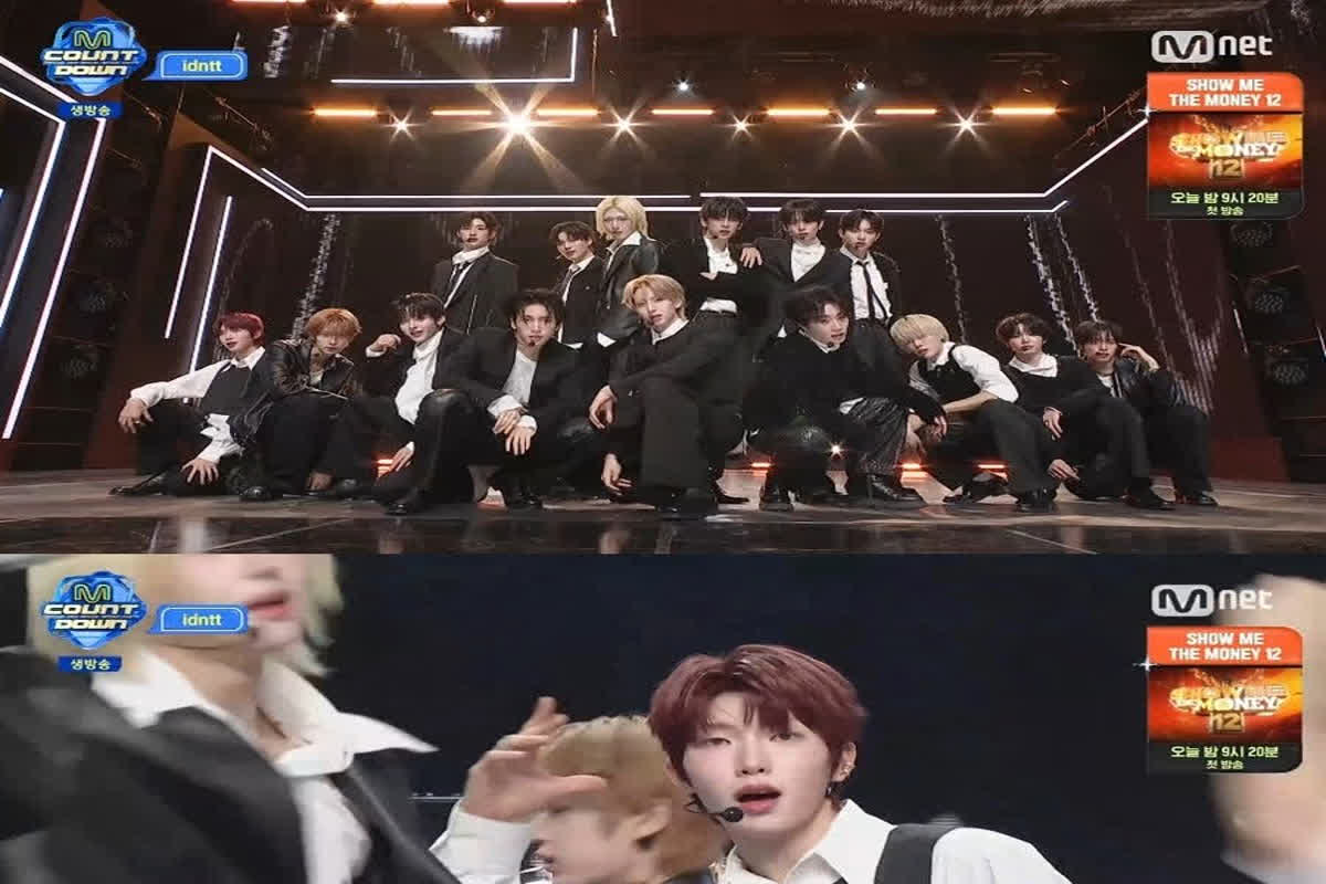 '엠카' 아이덴티티, 블랙 댄디 무드…'Pretty Boy Swag' 눈길