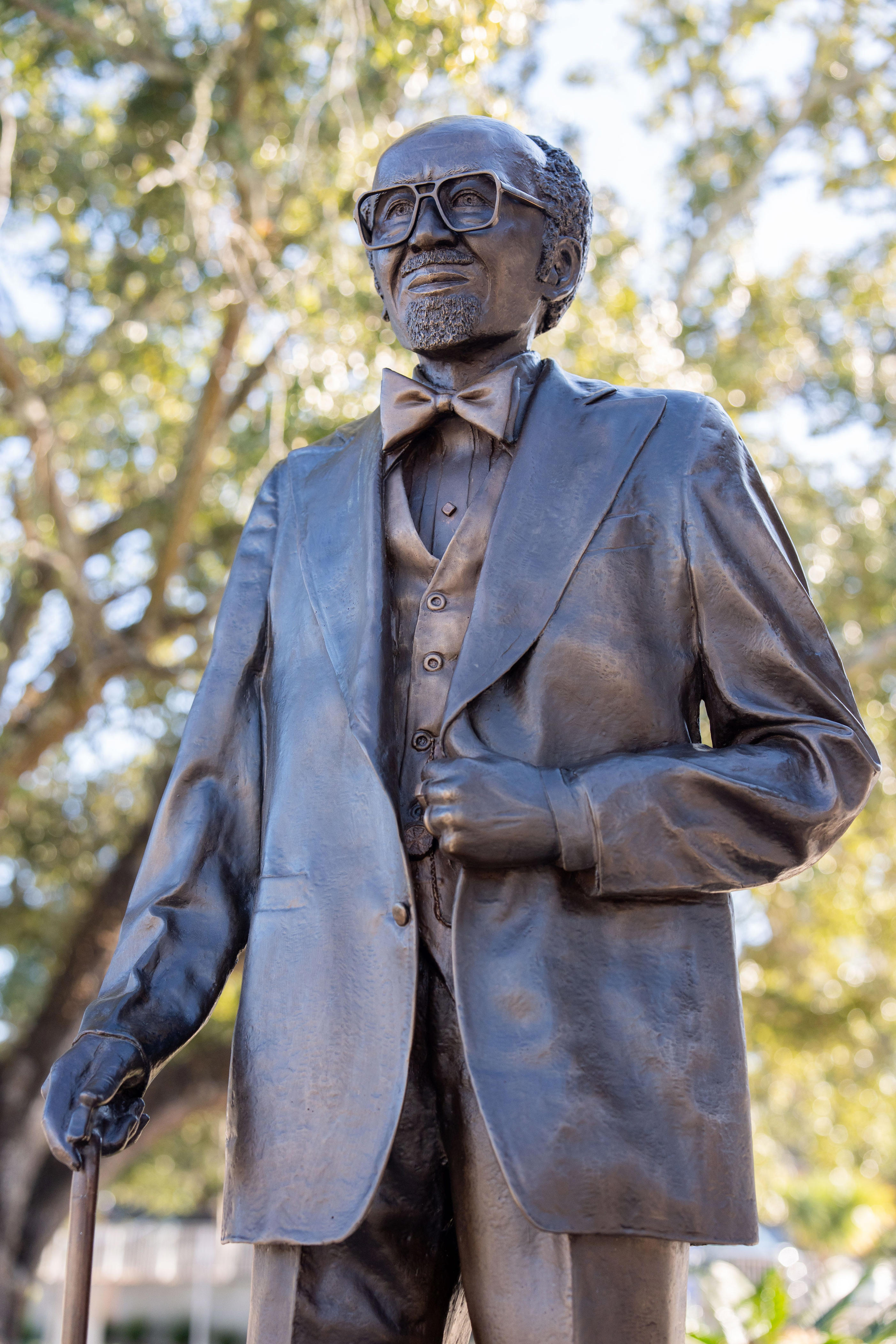 City of Tallahassee unveils restored statue of Reverend CK Steele