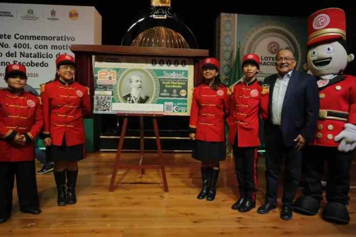 Lotenal emite billete por 200 años de Mariano Escobedo