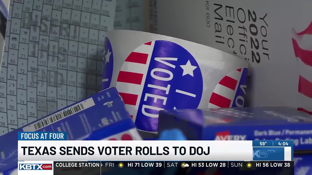 Focus at four: Texas hands over voter registration data to US Justice ...