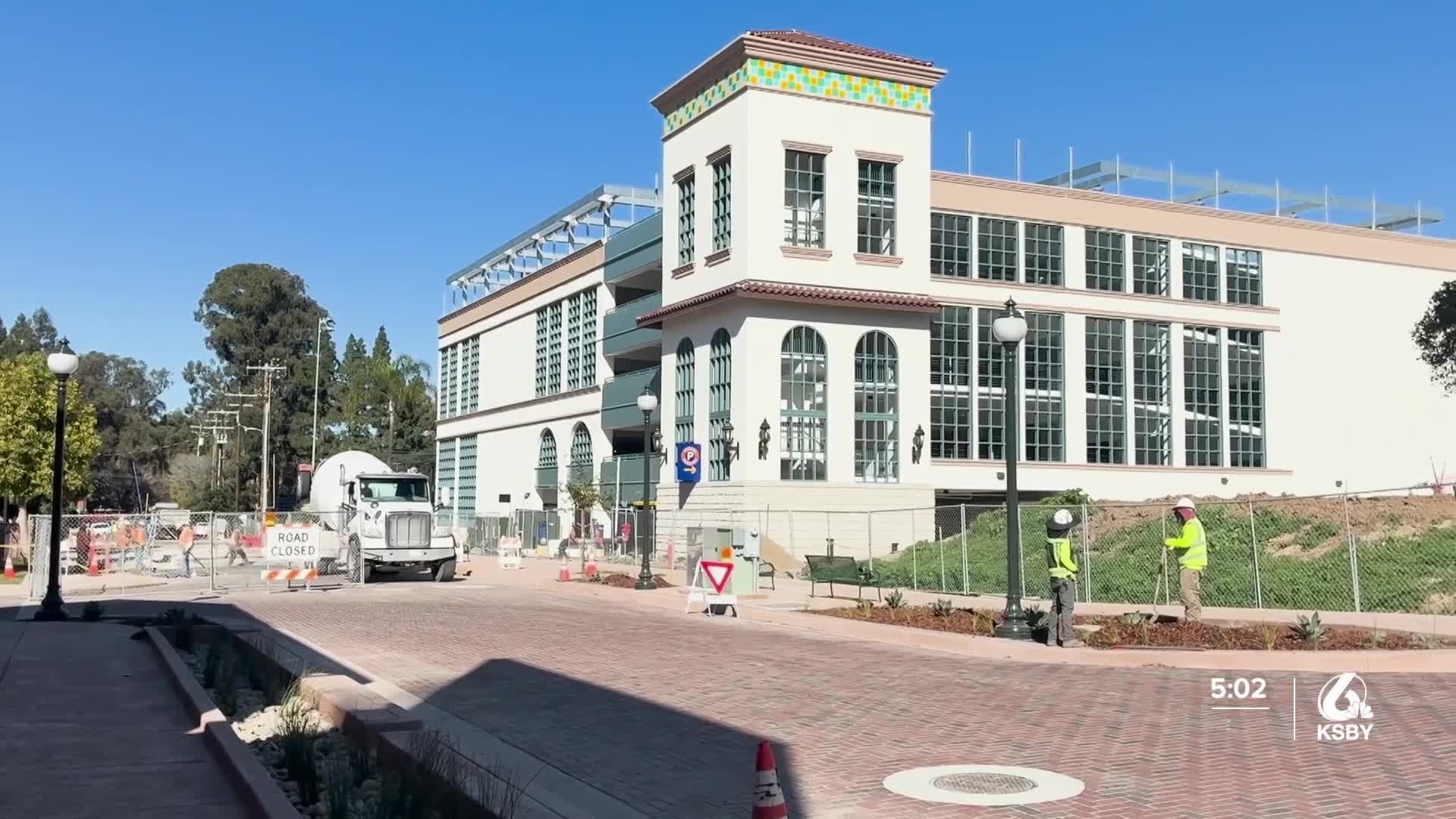 New parking structure in downtown San Luis Obispo set to open in March